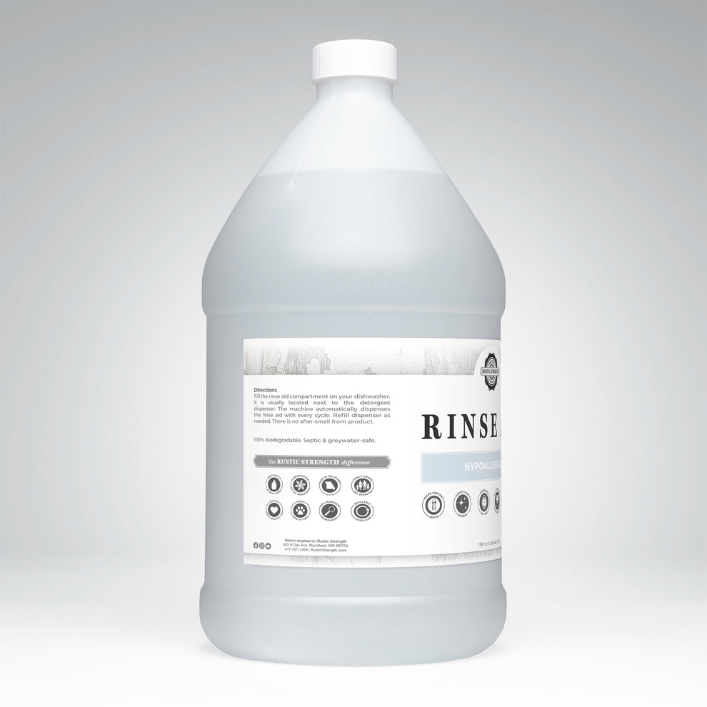Rinse Aid (for automatic dishwashers) – rusticstrengthwholesale