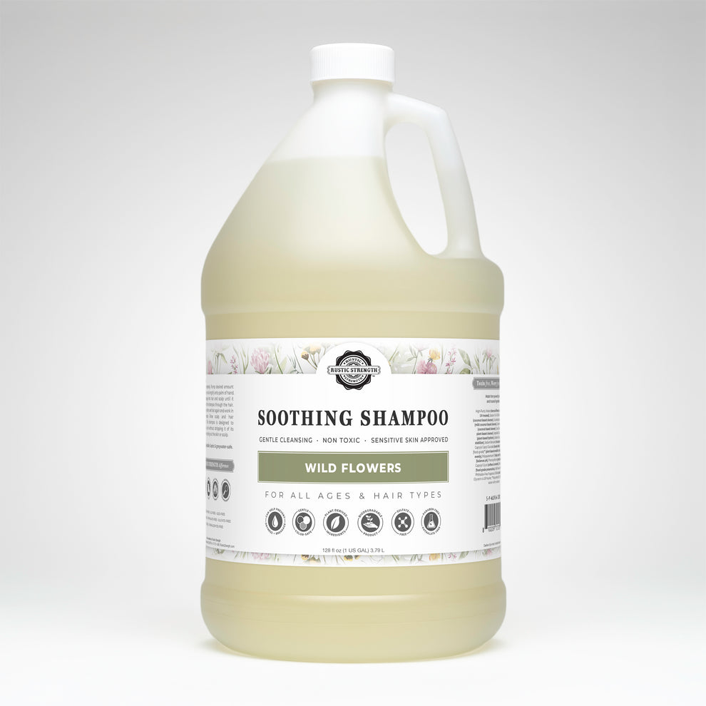 Soothing Shampoo | Wild Flowers – rusticstrengthwholesale