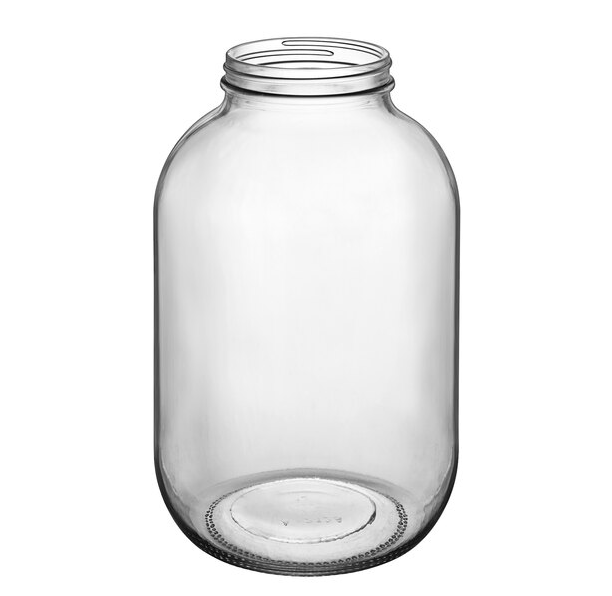CLEARANCE | Narrow Mouth Glass Jar with Lid | 1 gallon | 4 - 4pks (16 ...