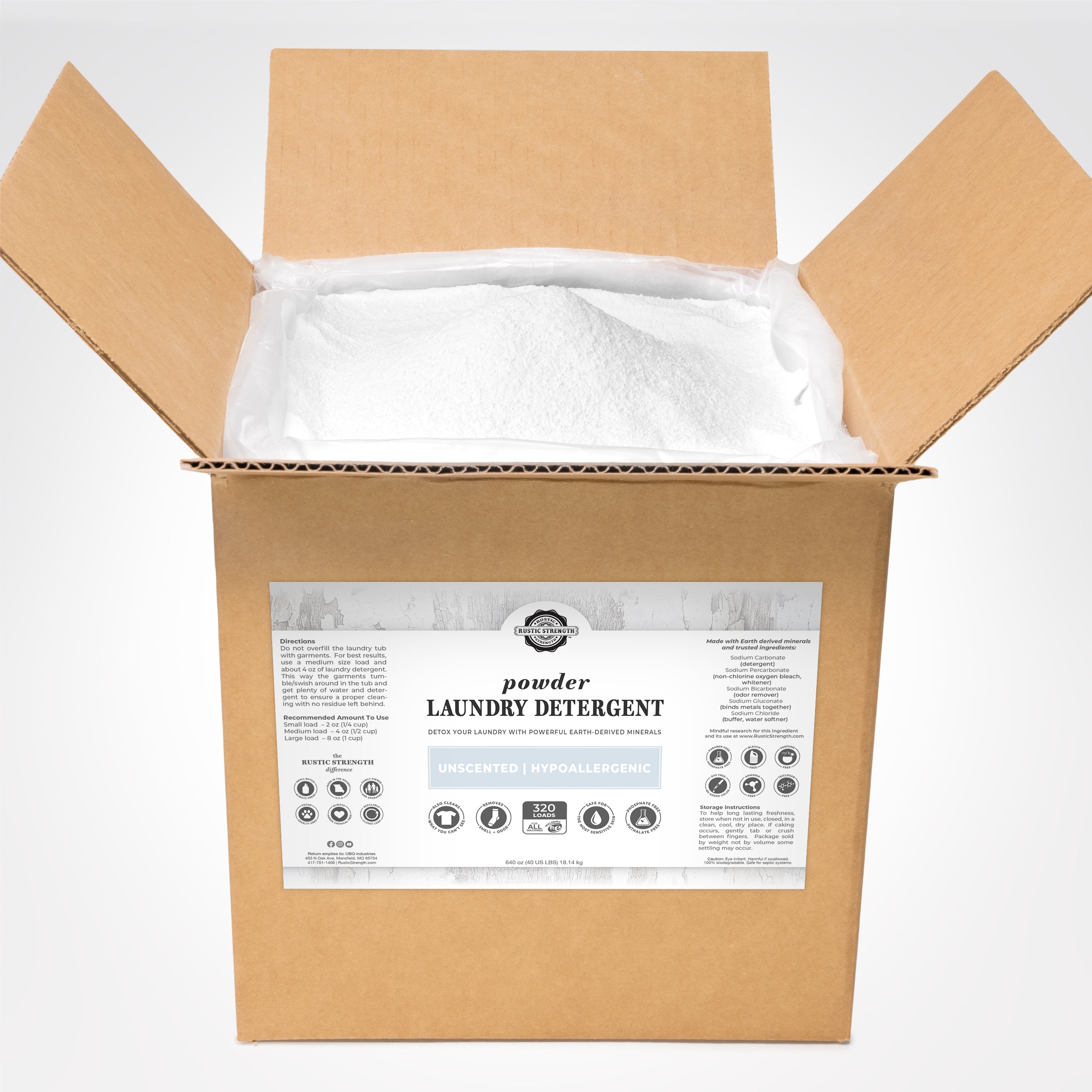 Powder Laundry Detergent – rusticstrengthwholesale